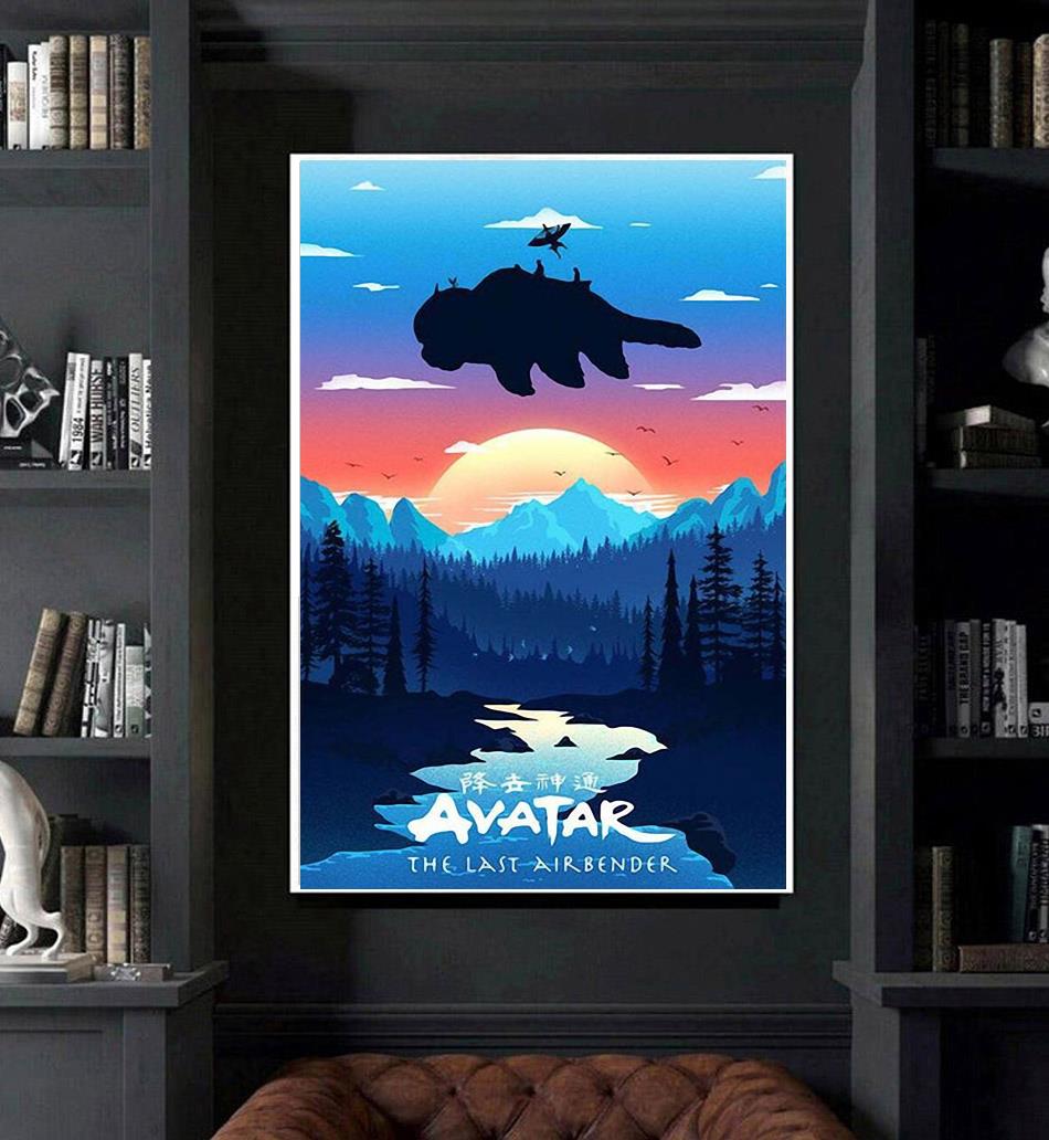 Avatar The Last Airbender Aang poster canvas