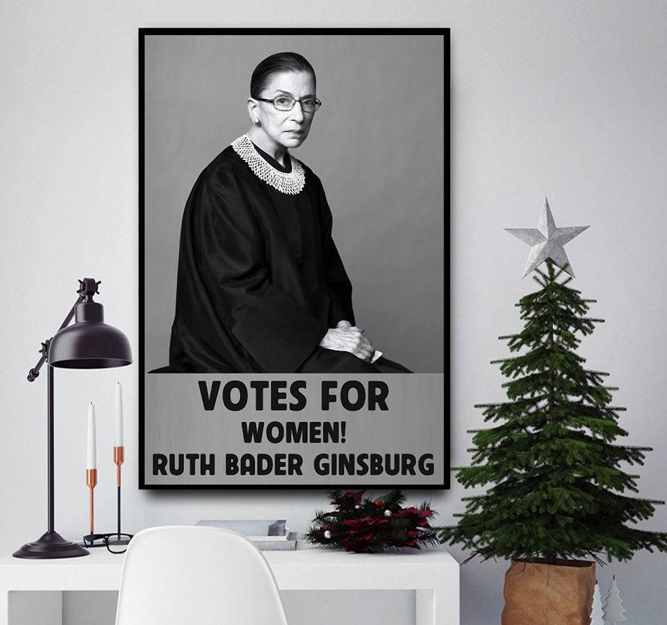 Ruth Bader Ginsburg 1933-2020 votes for women poster poster ...